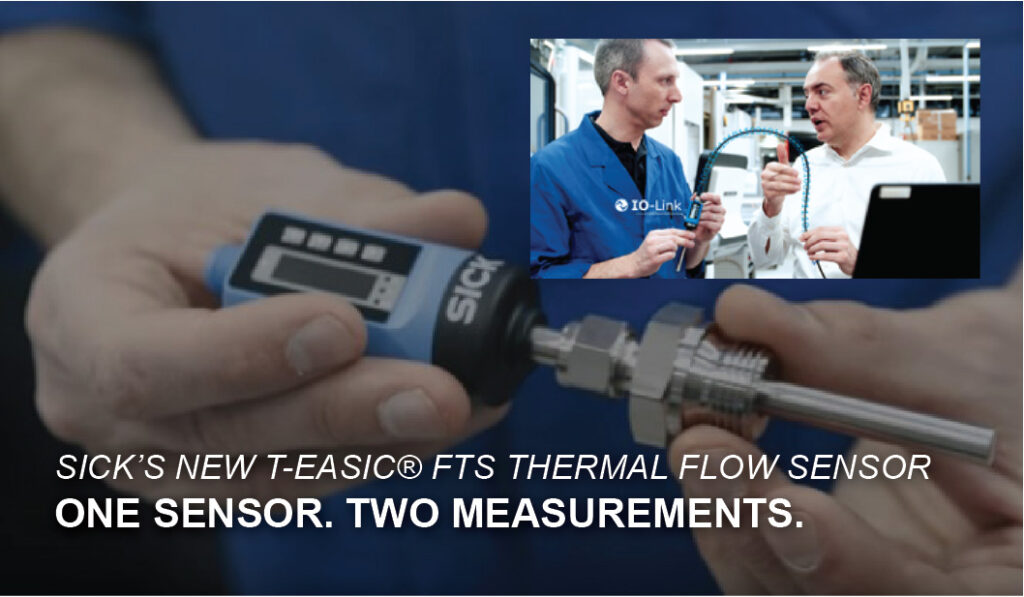 The New T-Easic Sensor From Sick. One Sensor, Two Measurements ...