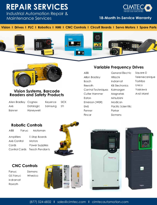 Electronic Repairs/Migrations – Cimtec Automation